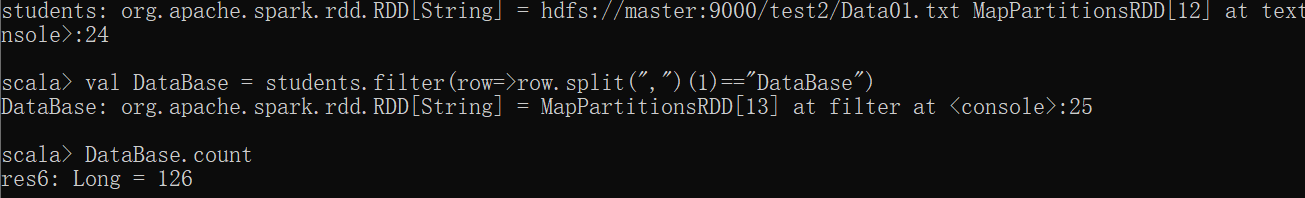 Rdd编程初级实践1spark Shell交互式编程 数据集”data01txt包含了某大学计算机系的成绩数 Csdn博客