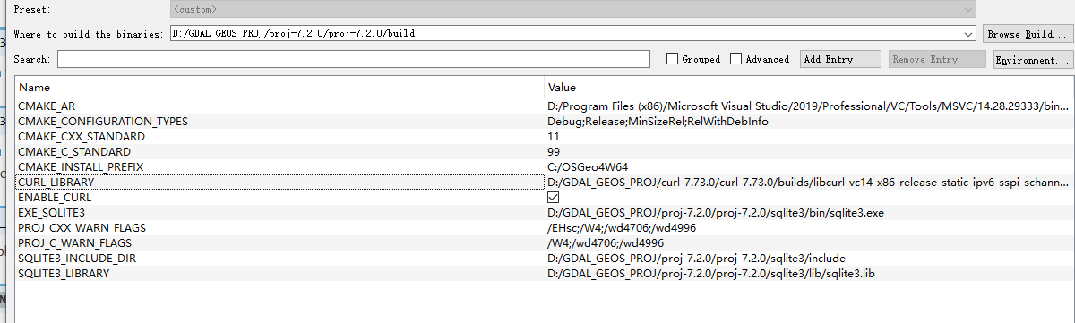 关于Proj.4库的编译及使用_proj4库-CSDN博客