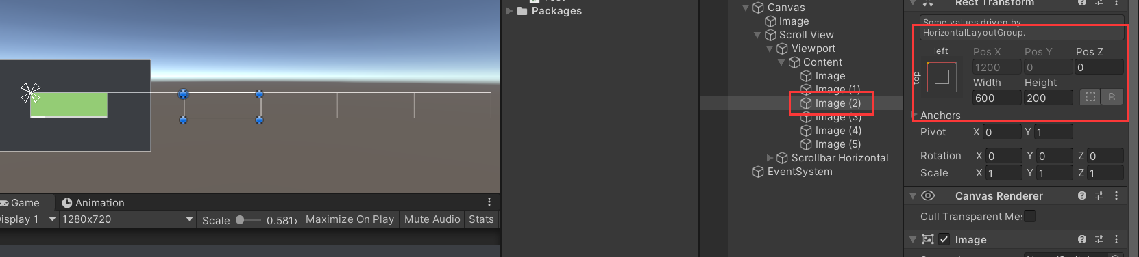 Unity 制作滑动窗口（滑动吸附窗口） 复制粘贴就能用unity Slider实现分页滑动 Csdn博客