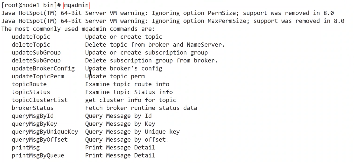 mqadmin命令运行出错_error get mqadmin from pool error-CSDN博客