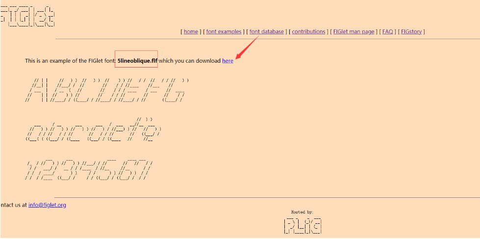 利用 FIGlet 输出特殊的字符_c++figlet-CSDN博客