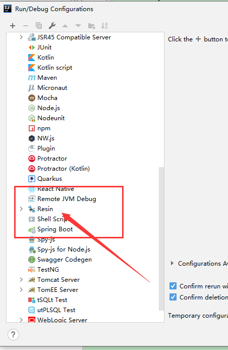 IntelliJ IDEA 的 configurations 找不到resin_idea没有resin-CSDN博客