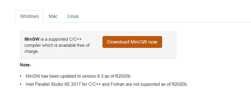How to install and configure the MinGW-w64 C/C++ compiler in MATLAB - Programmer Sought