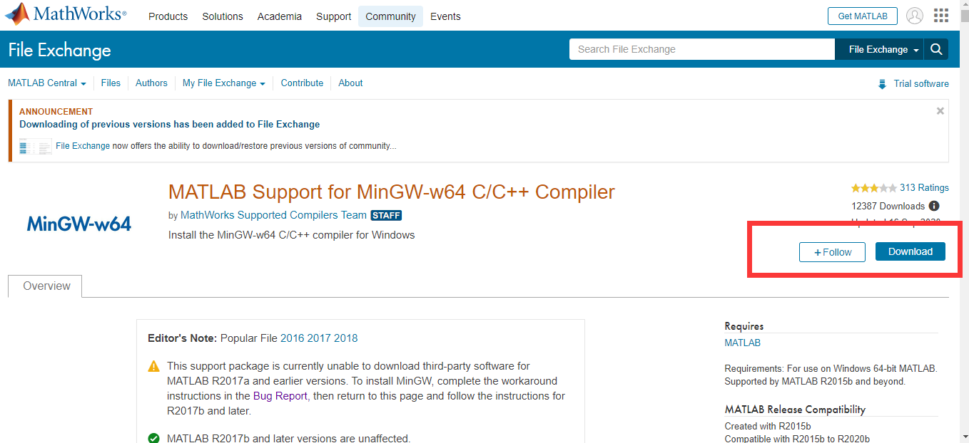 MATLAB设置编译器mingw-w64_matlab修改mingw64编译-CSDN博客