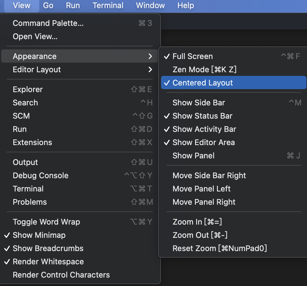 Vscode 编辑区变成了居中vscode为什么重新写的页面不在中间 Csdn博客 