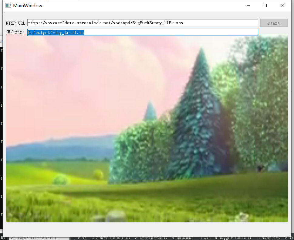 QT+FFMPEG 从摄像机拉取rtsp裸h264流，播放并保存到本地_qt ffmpeg拉流播放-CSDN博客