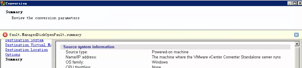 使用vCenter Converter 工具P2V迁移windos server 2003 sp1-sp2操作系统遇到的问题_error 1920.service vmware vcenter ...