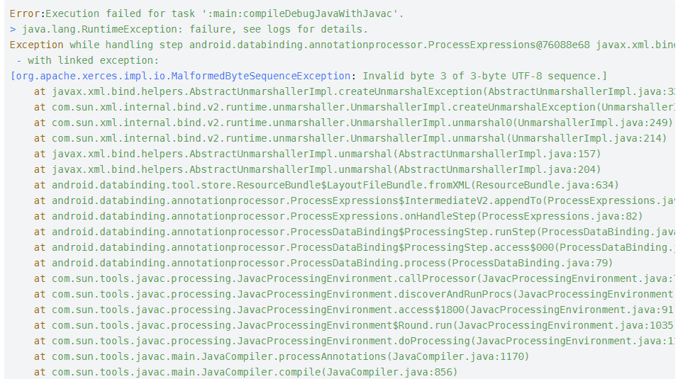 Android异常compiledebugjavawithjavaccompiledebugandroidtestjavawithjavac Csdn博客 1121