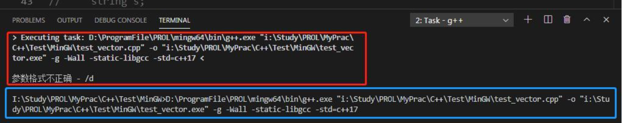 vscode debug c/c++ 提示参数格式不正确_vscode esp-idf烧录显示参数格式不正确-CSDN博客