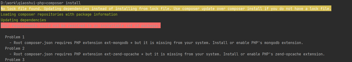 php7^ 安装mongodb拓展_root composer.json requires php extension ext-zip -CSDN博客