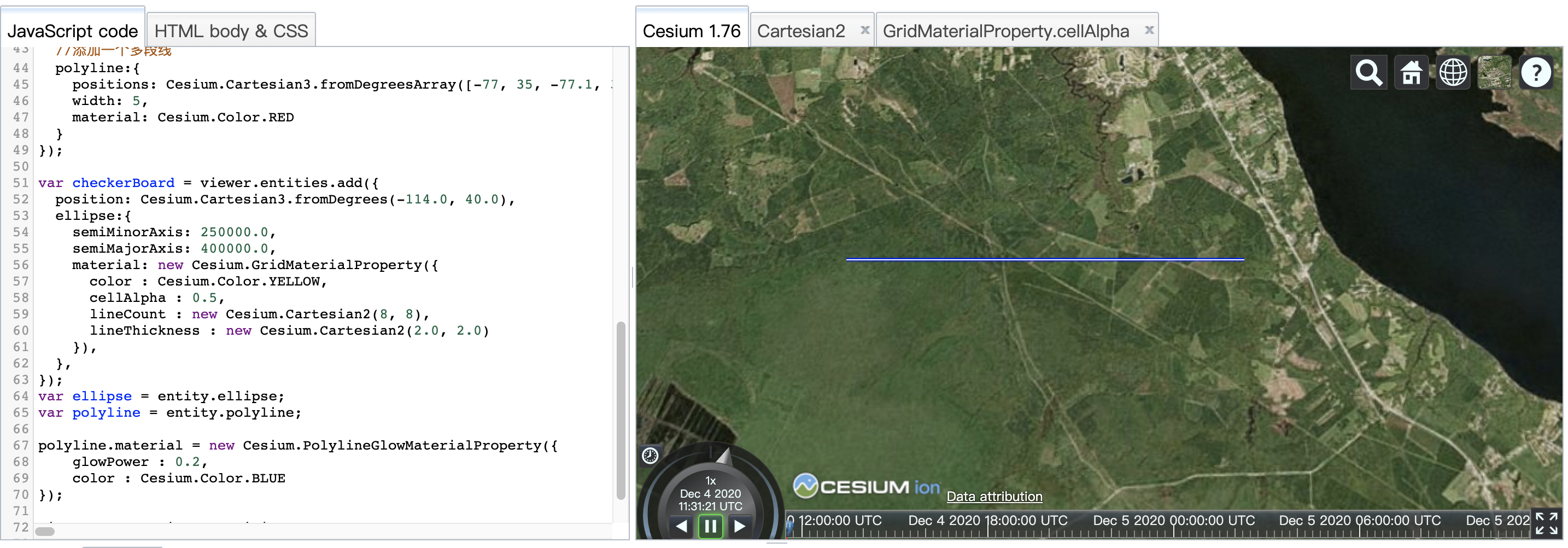 Cesium学习笔记（三）创建实例_fromdegreesarray-CSDN博客