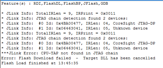 STM32用JLINK 烧写程序时出现NO Cortex-m device found in JTAG chain问题及其解决办法-CSDN博客