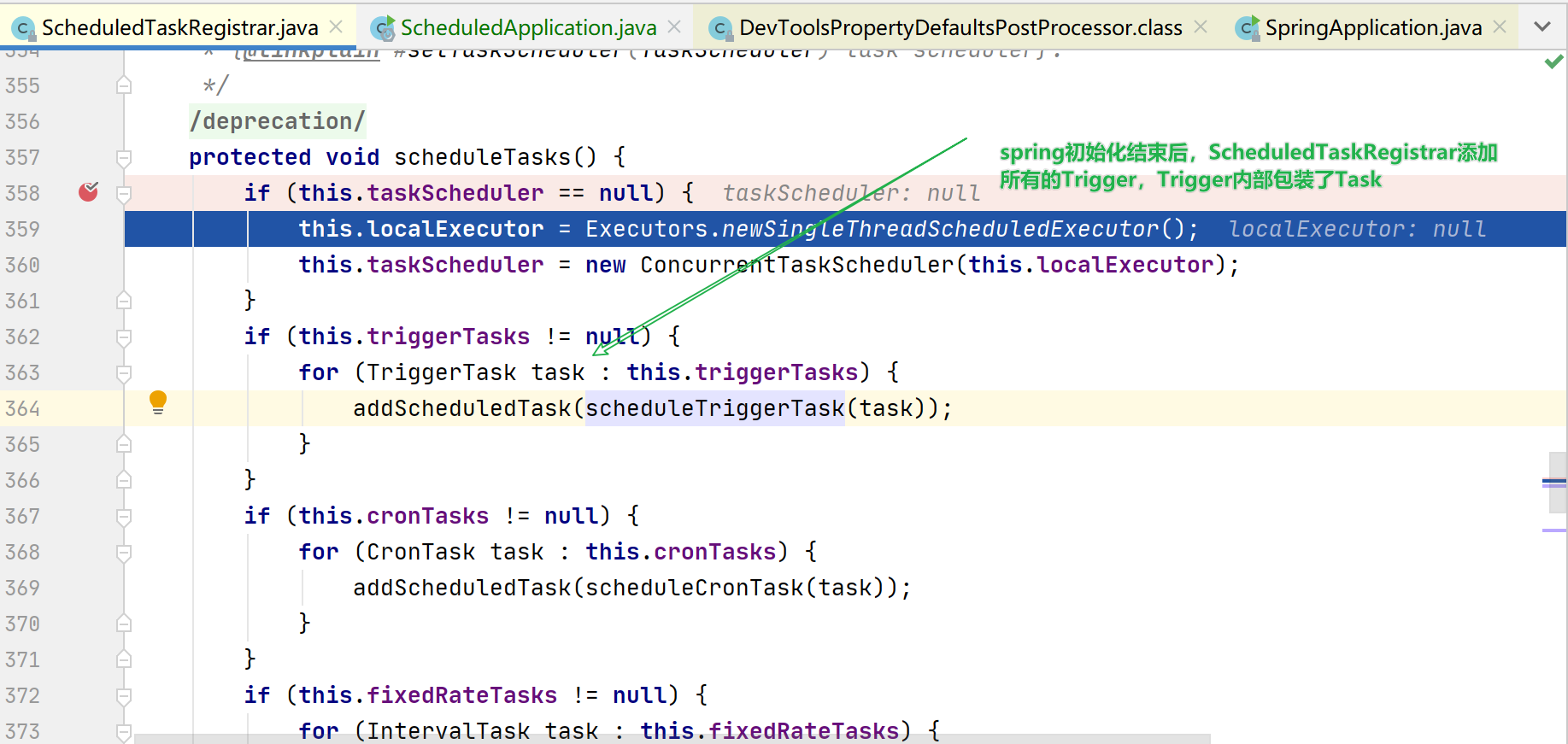 任务调度处理系列之 Spring源码分析-【SchedulingConfigurer实现原理】-CSDN博客