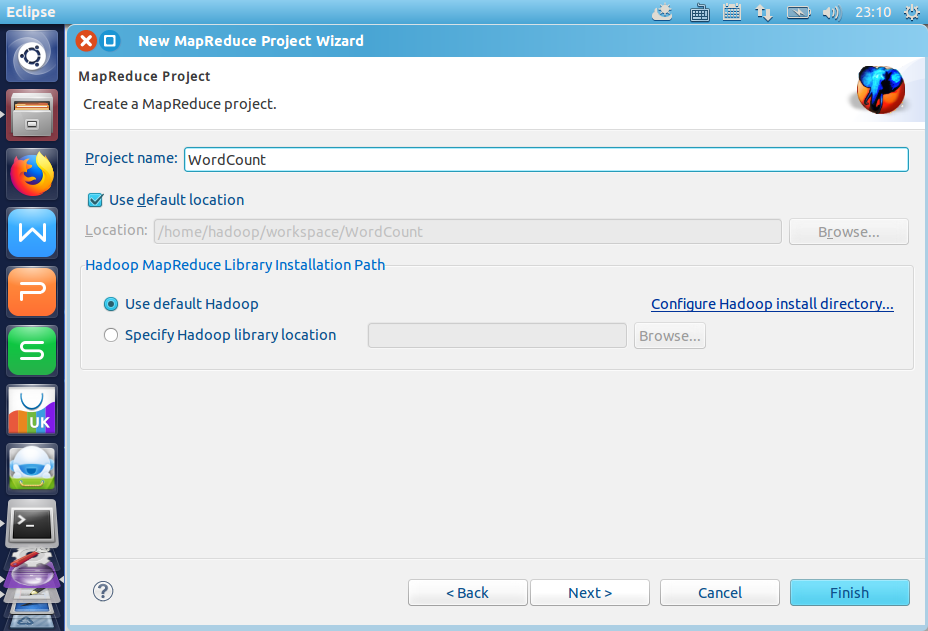 基于Ubuntu Kylin系统在Hadoop的环境下调用MapReduce对单词WordCount计数_ubuntuhadoop下的mapreduce运行-CSDN博客