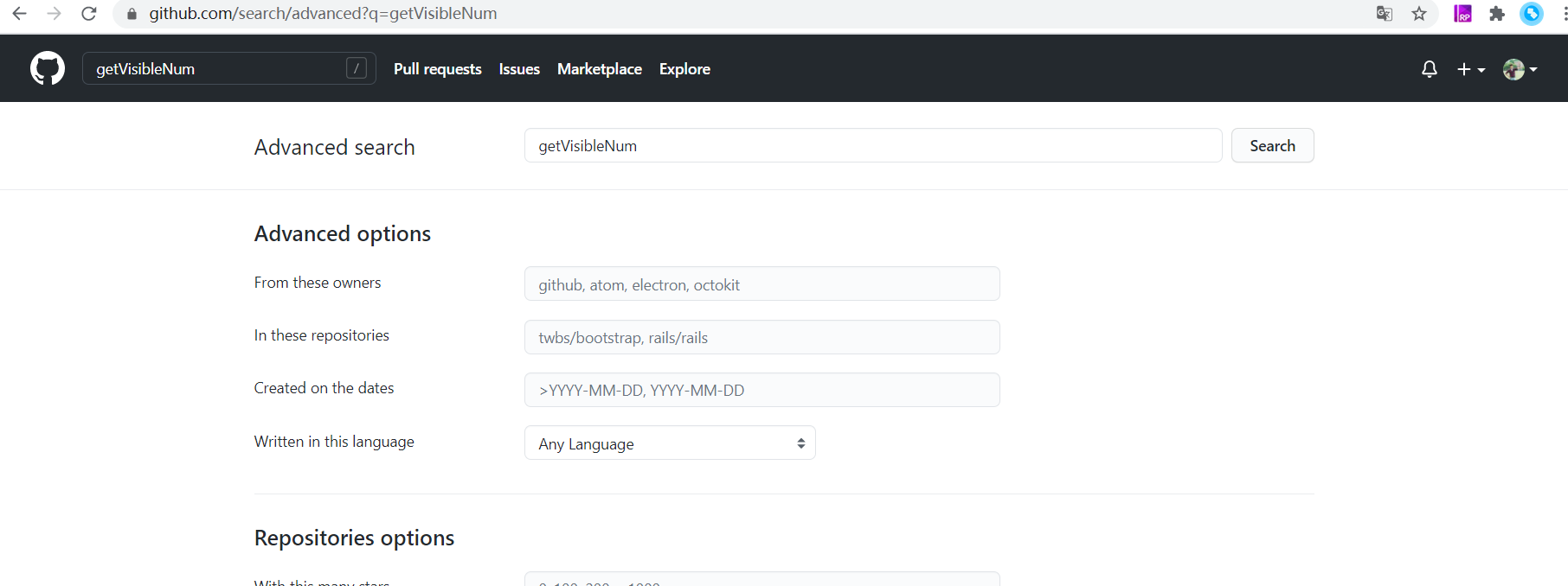 如何在GitHub上搜索文件中的代码？使用GitHub高级搜索功能_github搜索入口-CSDN博客