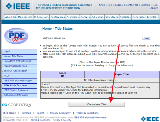 潇洒郎： IEEE PDF eXpress论文审核全步骤_潇洒郎的博客-CSDN博客