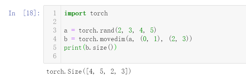 Pytorch每日一学36torchmovedim将tensor指定的维数进行交换 Csdn博客 