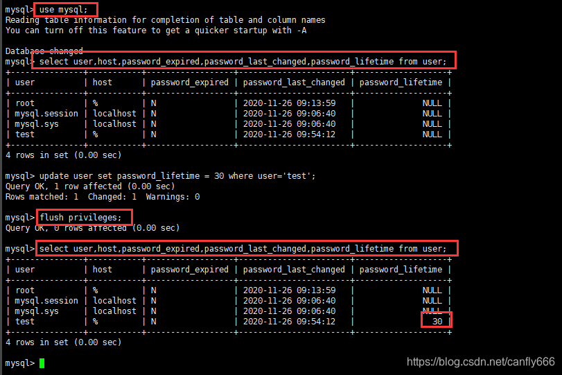 Mysql数据库的一些设置密码过期策略、密码错误次数限制mysql有密码有效期设置吗 Csdn博客