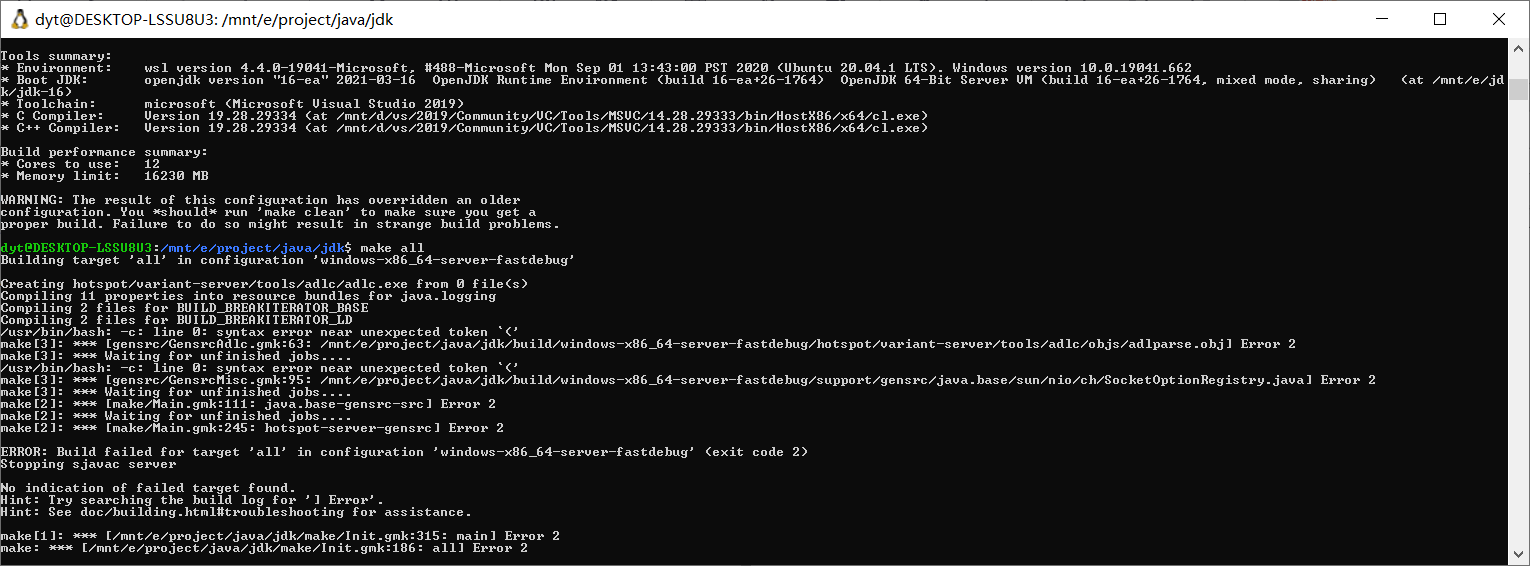 win10下编译以及调试openjdk-CSDN博客