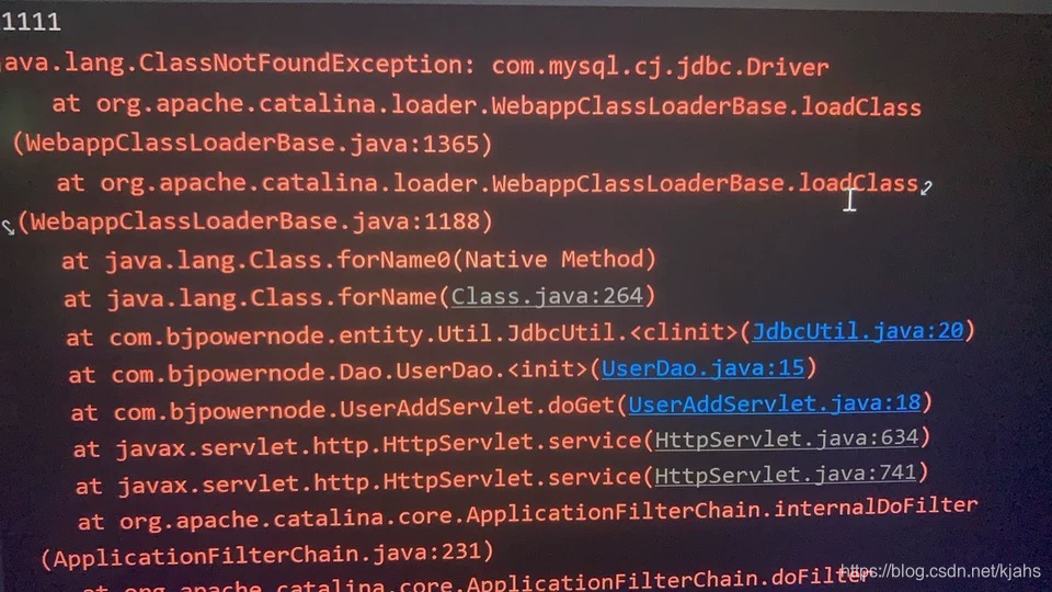解决tomcat导入jdbc报错java Lang Classnotfoundexception Com Mysql Cj Jdbc Driver Tomcat Java Lang