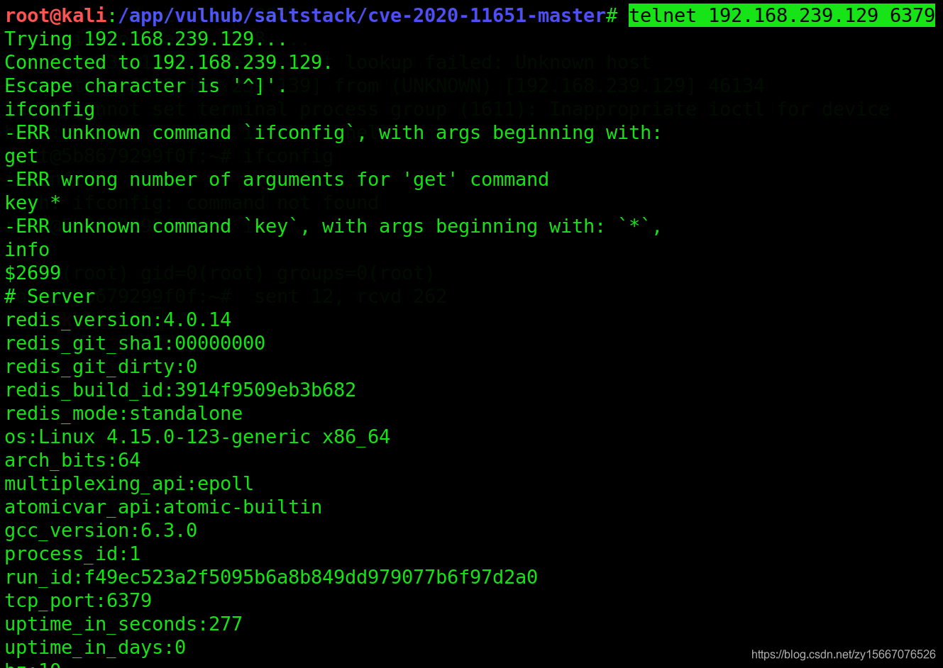 Redis 4 X5 X 未授权访问漏洞(redis基于主从复制的rce) Cve 2020 11651 Redis 漏洞 Csdn博客