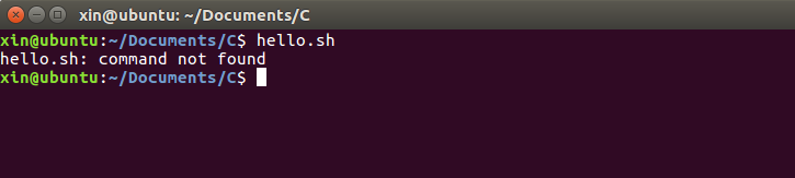 ubuntu 执行sh脚本报错command not found_sh command not found-CSDN博客