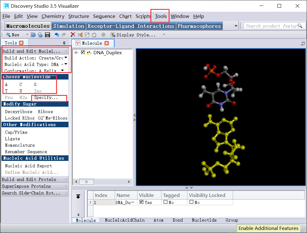 Discovery studio使用之DNA建模_dna ms建模-CSDN博客