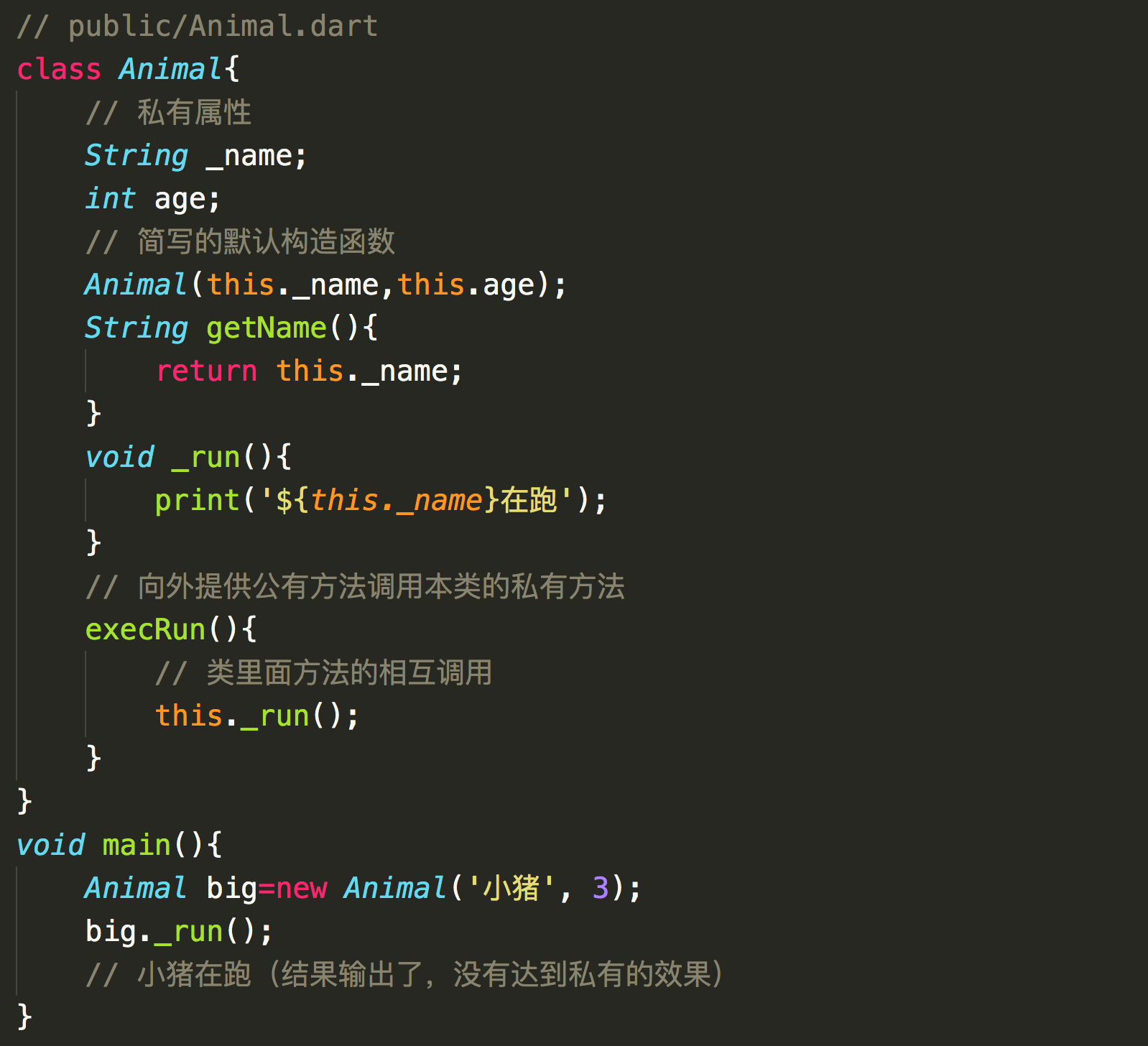 Dart 中的类的定义、构造函数、私有属性和方法、set与get、初始化列表dart Set Get Csdn博客 