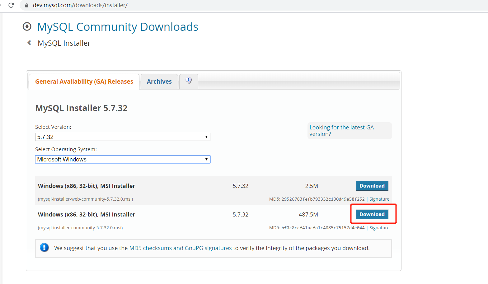 Mysql下载与安装教程（官网/版本选择）_mysql官网怎么选择版本-CSDN博客