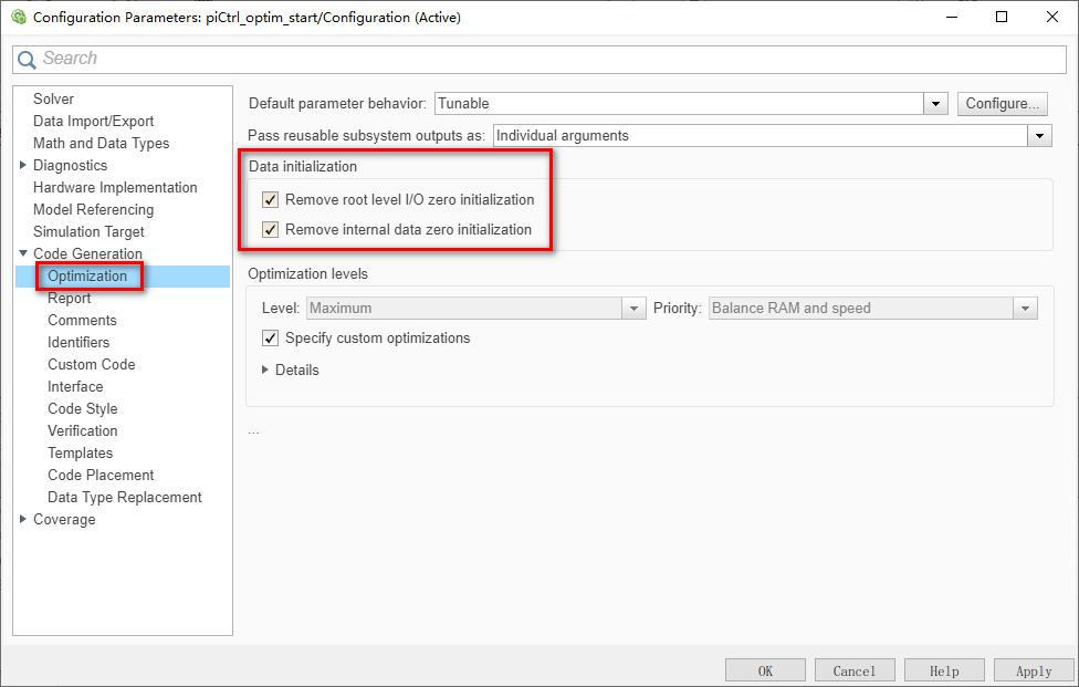 Simulink自动代码生成3——优化生成的代码（optimizing generated code）_conditional input branch execution-CSDN博客