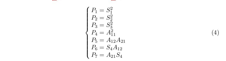 Algorithme de Strassen - Code World