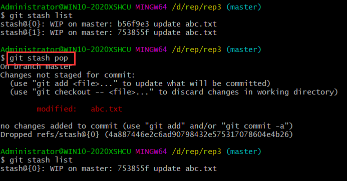 Git命令详解（git status、git log、git commit、git stash）_git log commit-CSDN博客