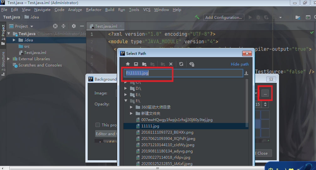 JAVA 如何给IDEA设置自定义背景_javaleda怎么修改背景-CSDN博客
