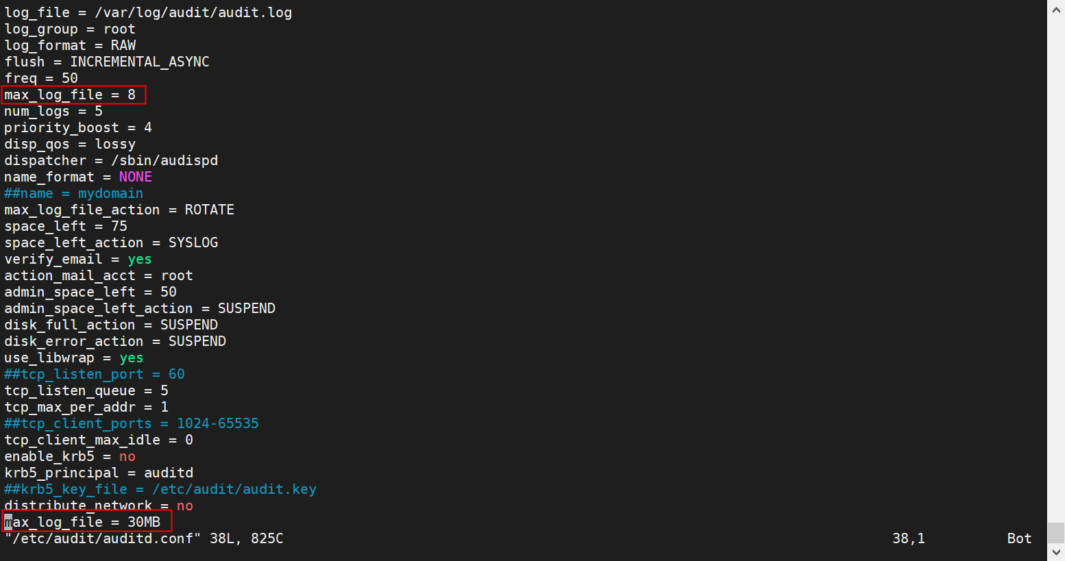 auditd.service control process exited linux审计服务启动失败_job for auditd.service failed because the ...