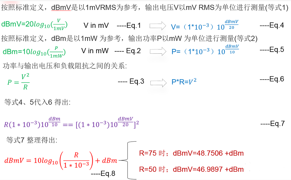 dB，dBm W之换算关系_dbw和dbm的换算公式-CSDN博客