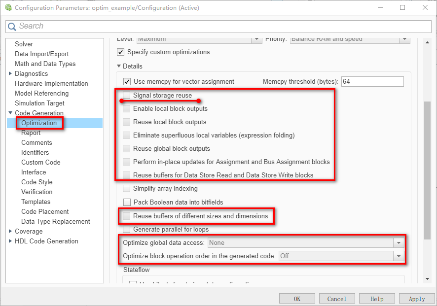 Simulink自动代码生成3——优化生成的代码（optimizing Generated Code）conditional Input Branch Execution Csdn博客