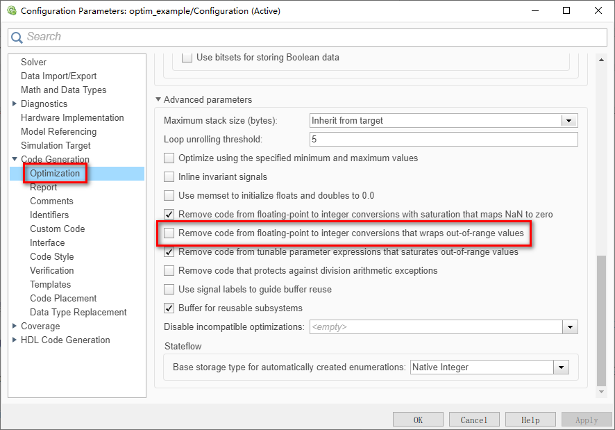Simulink自动代码生成3——优化生成的代码（optimizing generated code）_conditional input branch execution-CSDN博客