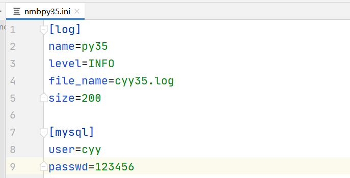 python自动化笔记（十四）——配置文件的解析和应用.ini，yaml_pyproject.toml ini cfg yaml-CSDN博客
