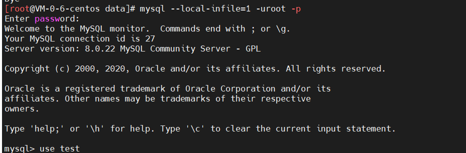 解决ERROR 3948(42000):Loading local data is disabled； this must be ...