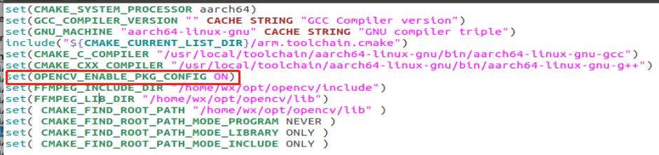 Opencv4.2+ffmpeg交叉编译aarch64运行环境_opencv交叉编译包含ffmpeg_tudou880306的博客-CSDN博客