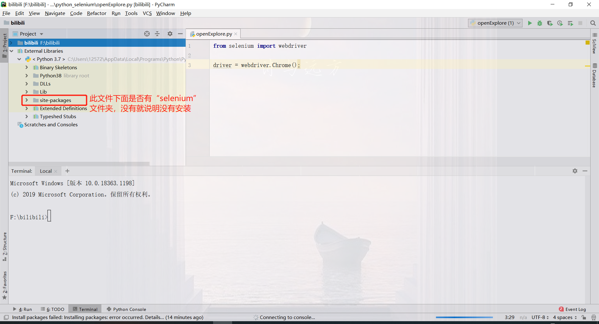 cannot import name ‘webdriver‘ from ‘selenium‘_cannot import name ...