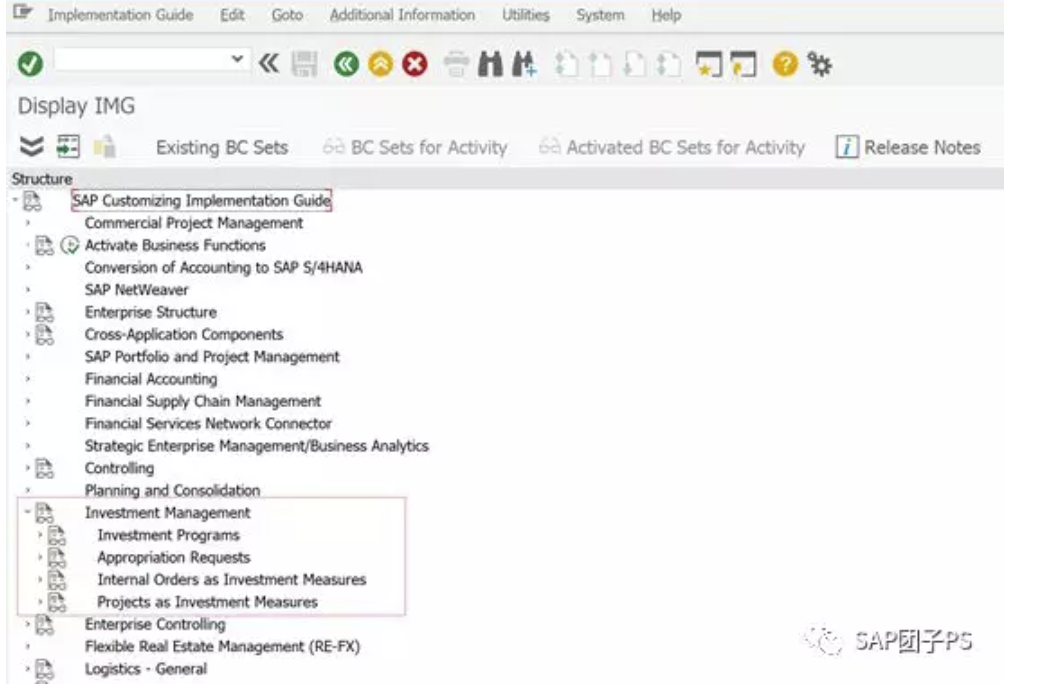跟着团子学SAP PS—PS与IM(投资管理)模块的集成——项目群预算管理（投资盘管理） IM01/IM22_deletion of im (investment) program-CSDN博客