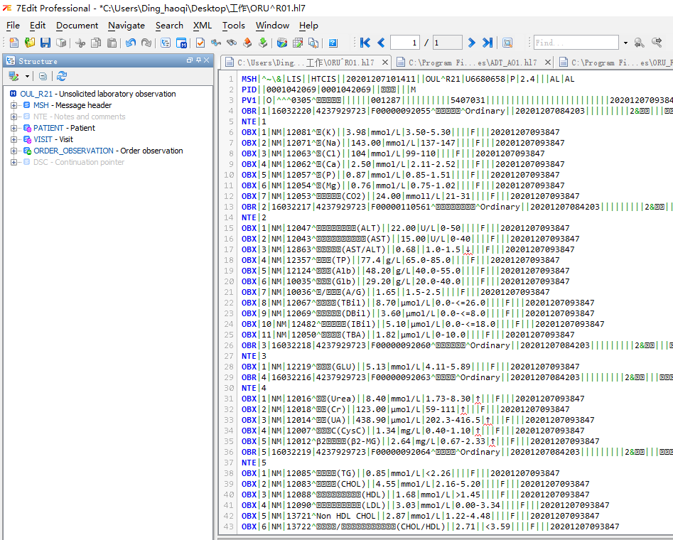 基于JAVA HAPI包以树形结构实现可配置式 HL7 V2消息接收与解析_hapi hl7-CSDN博客