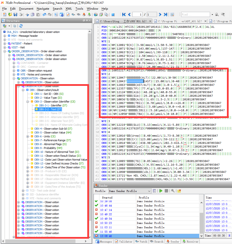 基于JAVA HAPI包以树形结构实现可配置式 HL7 V2消息接收与解析_hapi hl7-CSDN博客