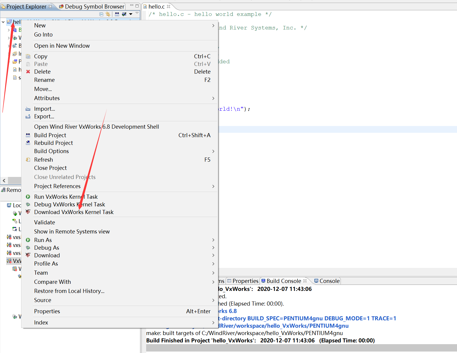 WorkBench在目标机调试Hello World 程序_windriver workbench3.3调试-CSDN博客