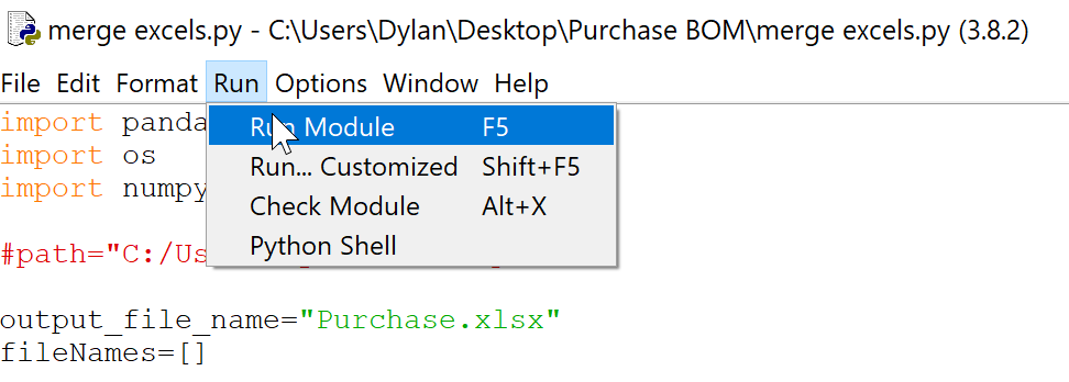 由Python生成采购清单BOM_python bom系统-CSDN博客