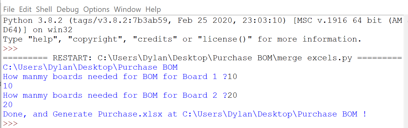 由Python生成采购清单BOM_python bom系统-CSDN博客