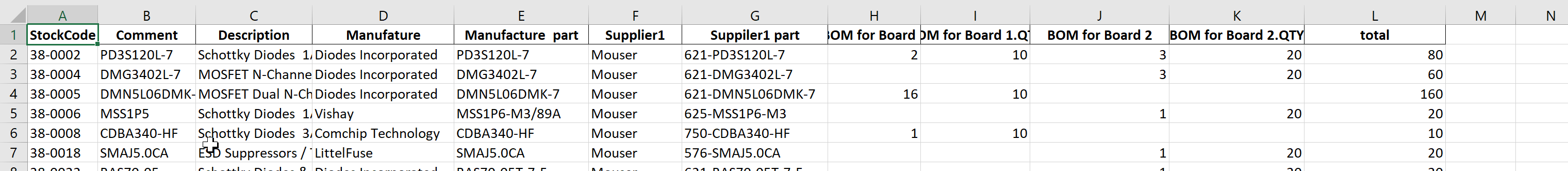 由Python生成采购清单BOM_python bom系统-CSDN博客